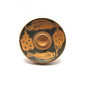 Ancient Fish Plate , Greek Vase , Attic Red Figure Fish Plate ...