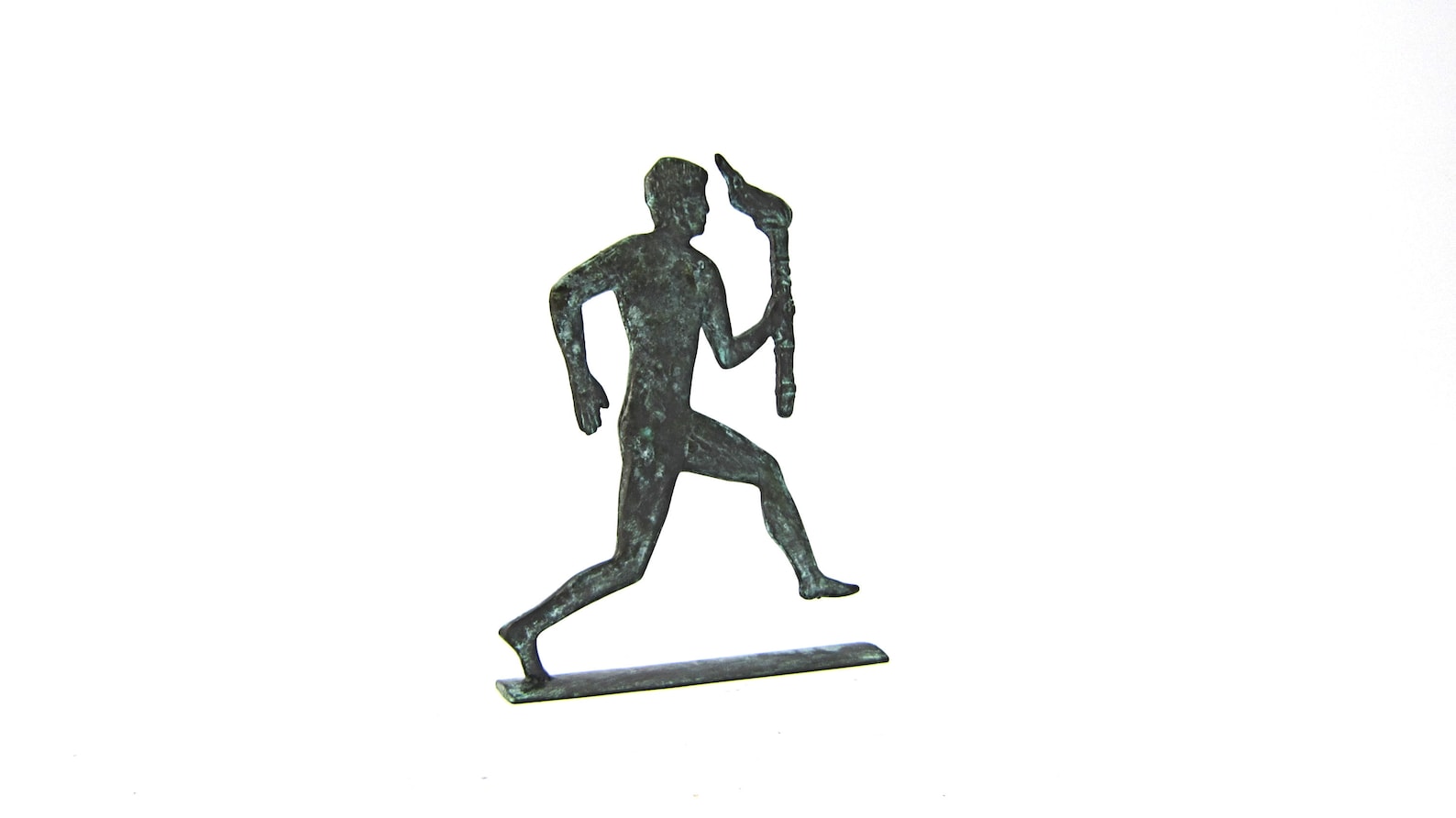 Bronze Sculpture , Marathon Runner From Ancient Greece, Greek Sculpture ...