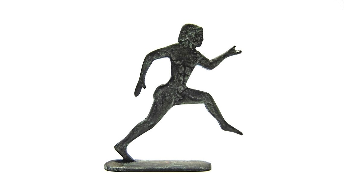 Ancient Greek Marathon Runner Museum Quality Art Olympic - Etsy