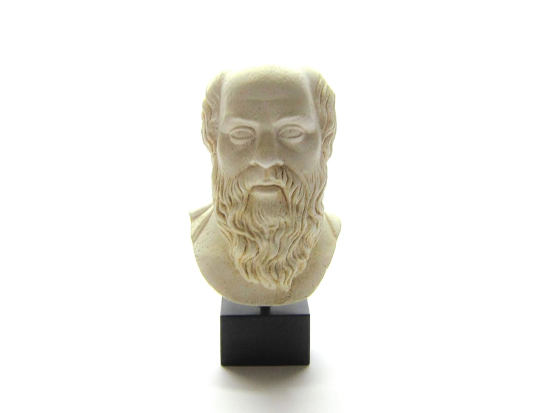 Socrates Cast of Stone ,reproduction From Vatican Museum of Rome - Etsy