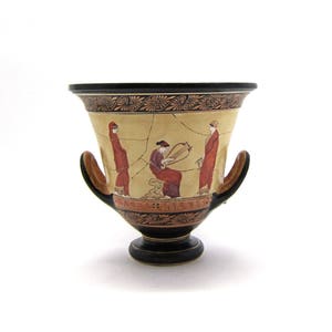 Greek Vase , Attic White Ground Volute Krater Attritubed to Pliale ...