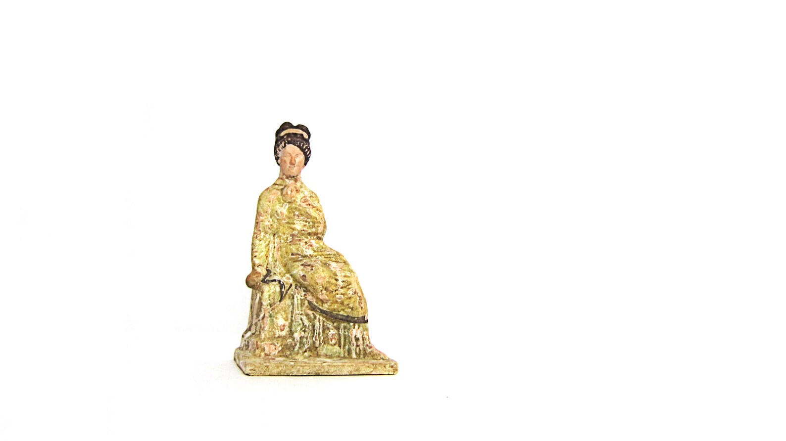 Tanagra Figurine Woman Figure Greek Terracotta Statue - Etsy