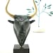 Minoan Bronze Bull , Greek Mythology Animal , Metal Sculpture - Etsy
