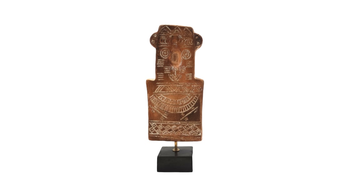 Cypriot Greek Prehistoric Neolithic Terracotta Idol , Reproduction ...