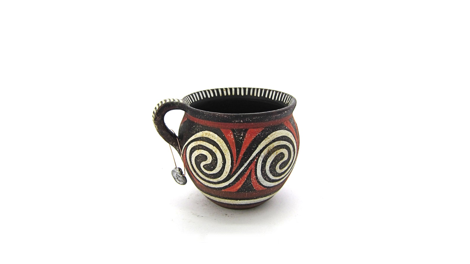 Greek Vase , Minoan Cretan Cup , Reproduction From Museum of Heraklion ...