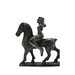 Louvre , Museum Quality Replica Bronze Figurine of a Horse With a Rider ...