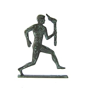 Bronze Sculpture , Marathon Runner From Ancient Greece, Greek Sculpture ...
