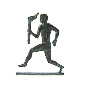 Bronze Sculpture , Marathon Runner From Ancient Greece, Greek Sculpture ...