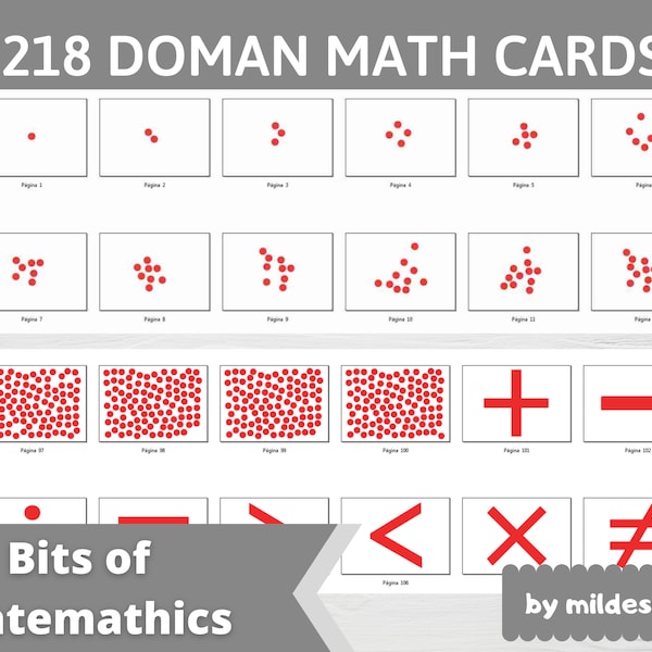 Printable Math Cards - Etsy