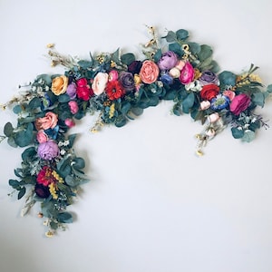 Garland, Floral Garland, Flower Garland, Nursery Garland, Photo Prop ...