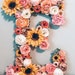 Floral Nursery Letter, Boho Nursery Decor, Nursery Letter, Flower ...