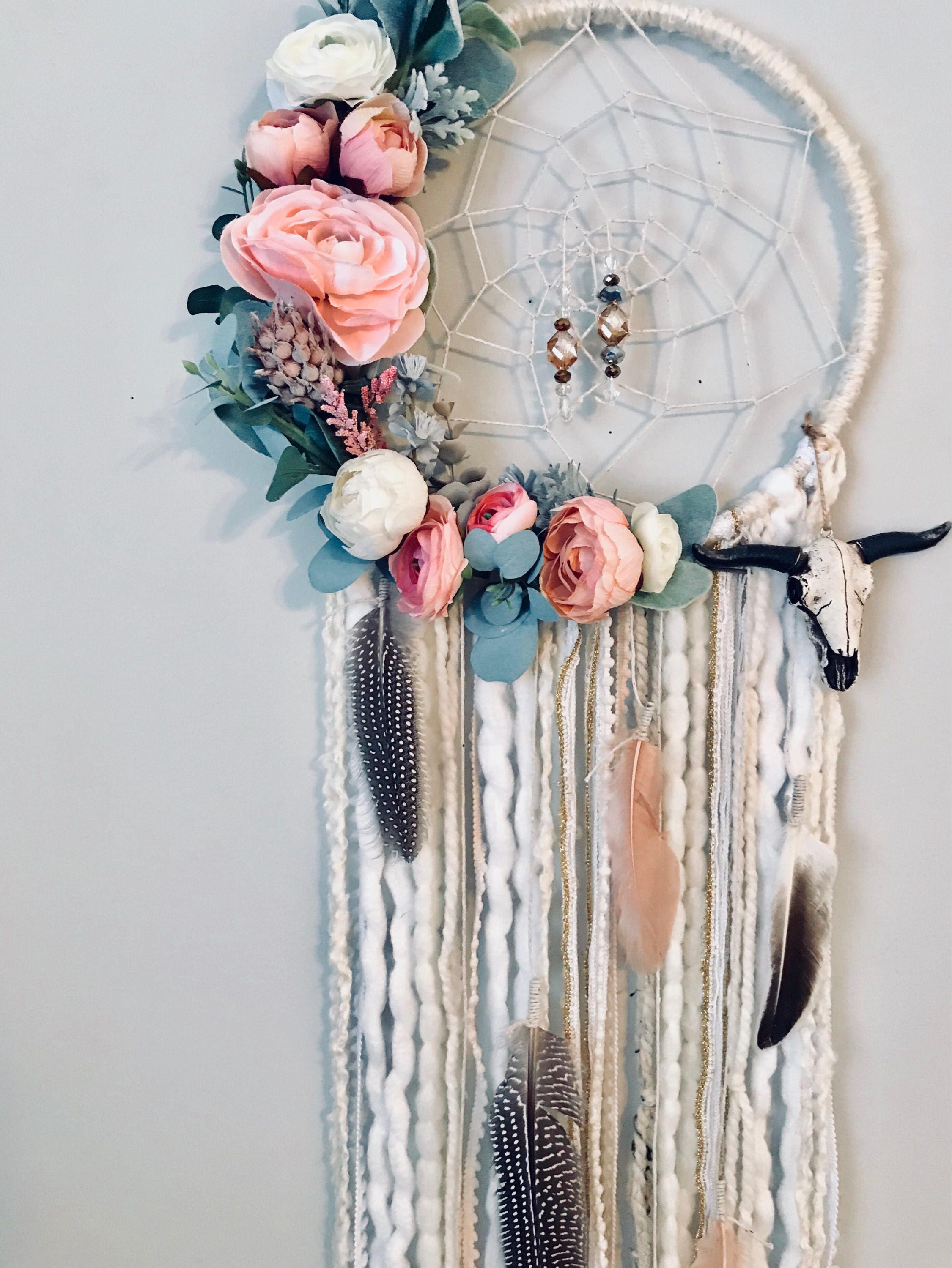 Dream Catcher With Flowers