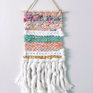 Weaving Wall Hanging, Wall Art Decor, Colorful Boho Weaving, Weaving ...