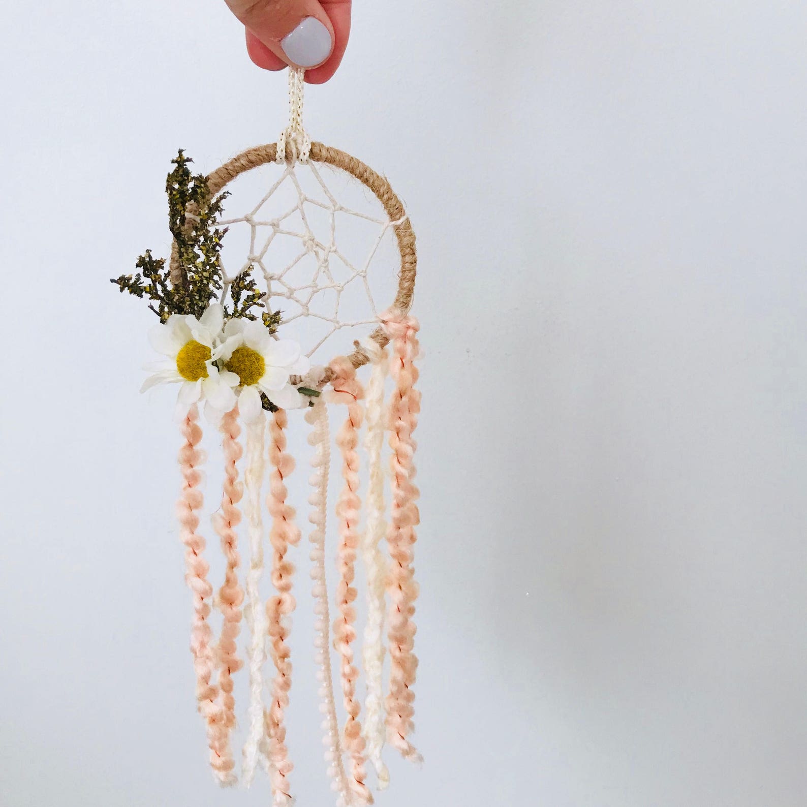 Mini Dream Catcher Dreamcatcher Small Dream Catcher Rear - Etsy