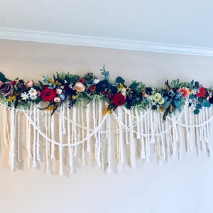 Wildflower Garland, Floral Garland, Boho Flower Garland, Wedding ...