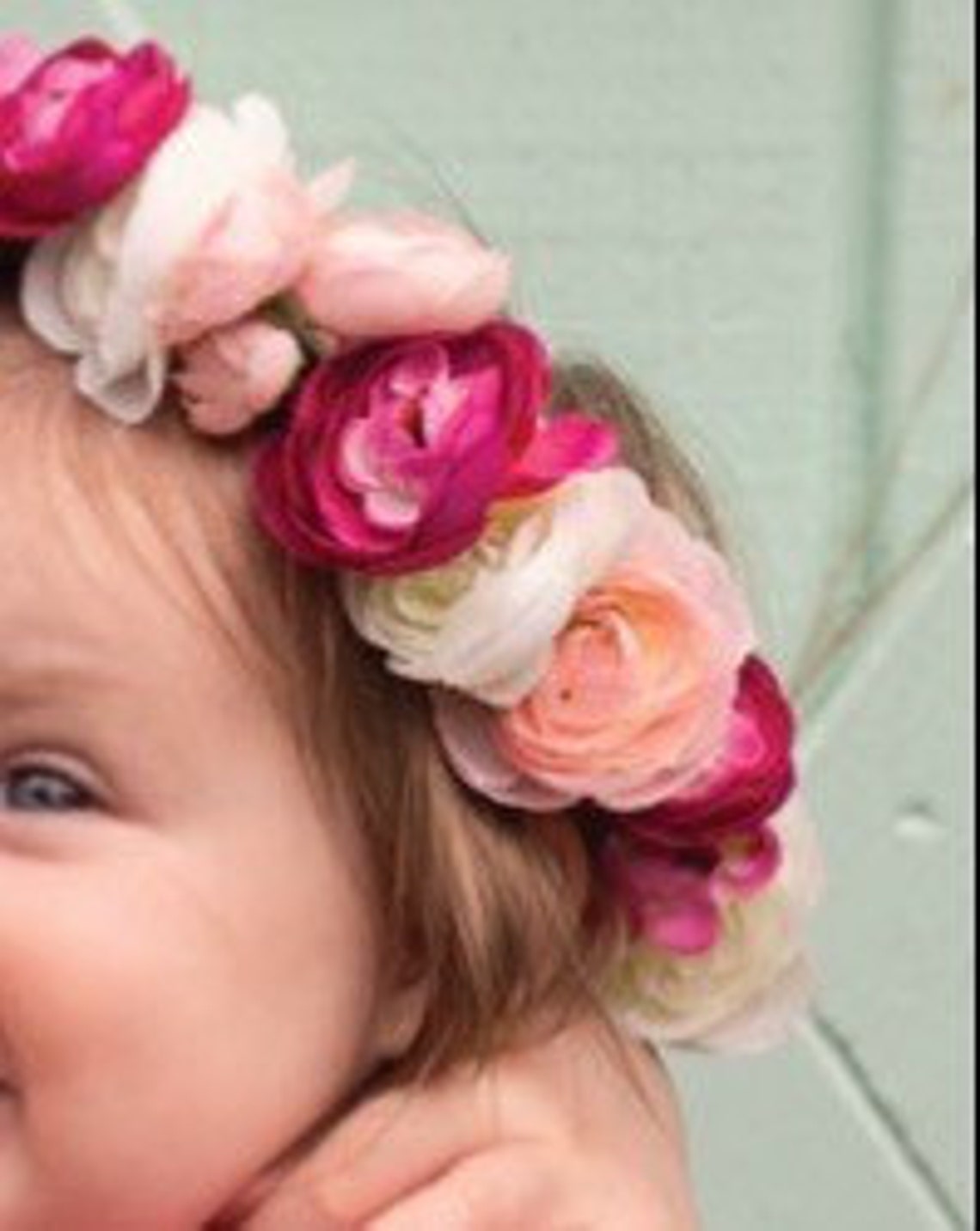 Kids Flower Crown Flower Girl Crown Little Girls Crown Baby | Etsy