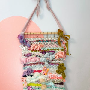 Woven Wall Hanging, Boho Weaving, Art Yarn Weaving, Woven Wall Art ...