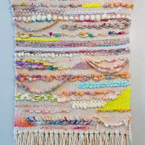 Large Weaving Wall Hanging, Modern Wall Decor, Colorful Wall Art, Woven ...