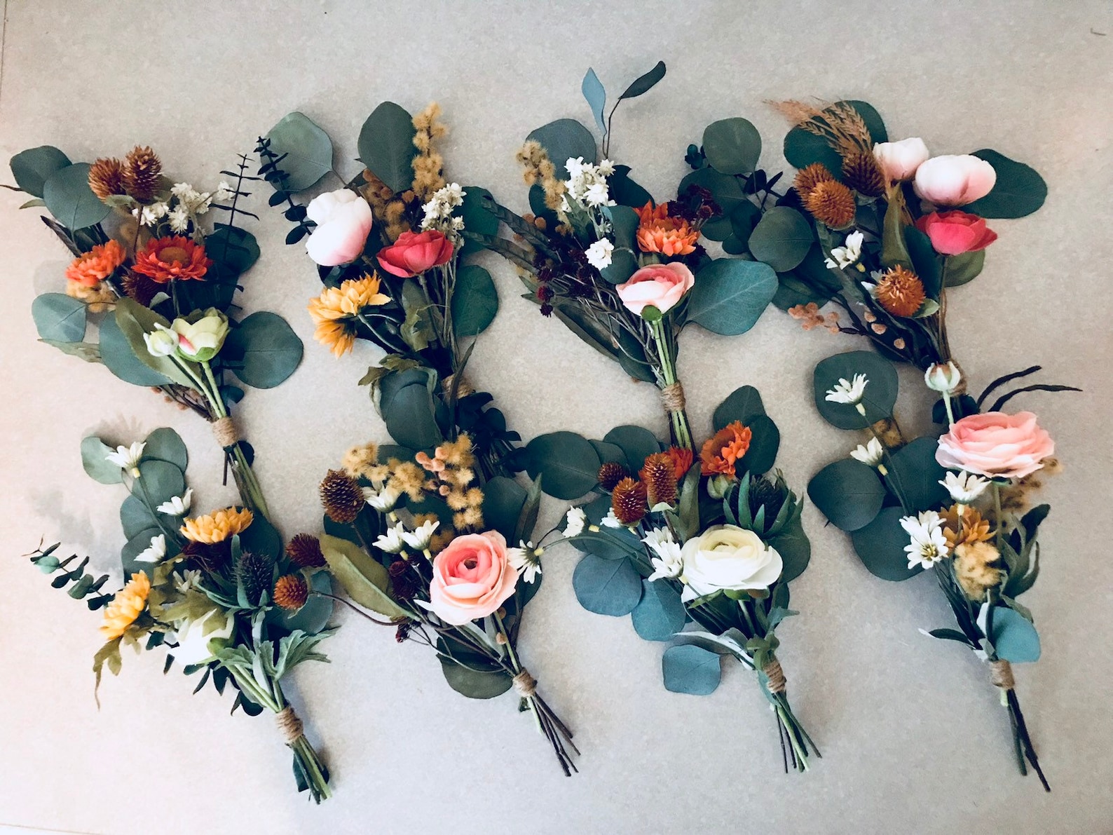 ONE Mini Bridesmaid Bouquet Wildflower Bouquet Junior | Etsy