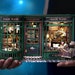 1:24 DIY Miniature Dollhouse Kit Magic Wand Shop W/ Light Craft in a ...