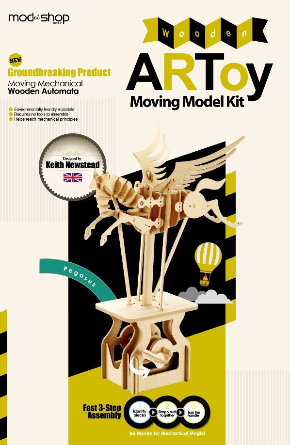 3D Wooden Puzzle Moving Model Kit DIY Moving Mechanical Wooden - Etsy
