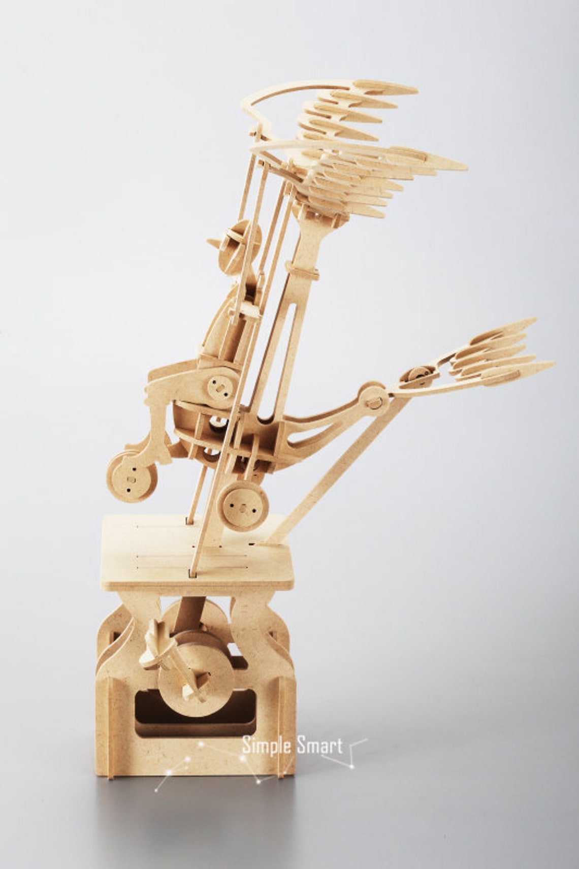 3D Wooden Puzzle Moving Model Kit DIY Moving Mechanical Wooden - Etsy