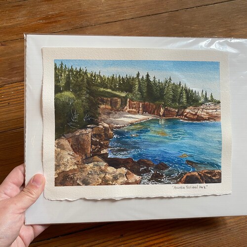 Old Map of Acadia National Park Published in 1931 Vintage - Etsy