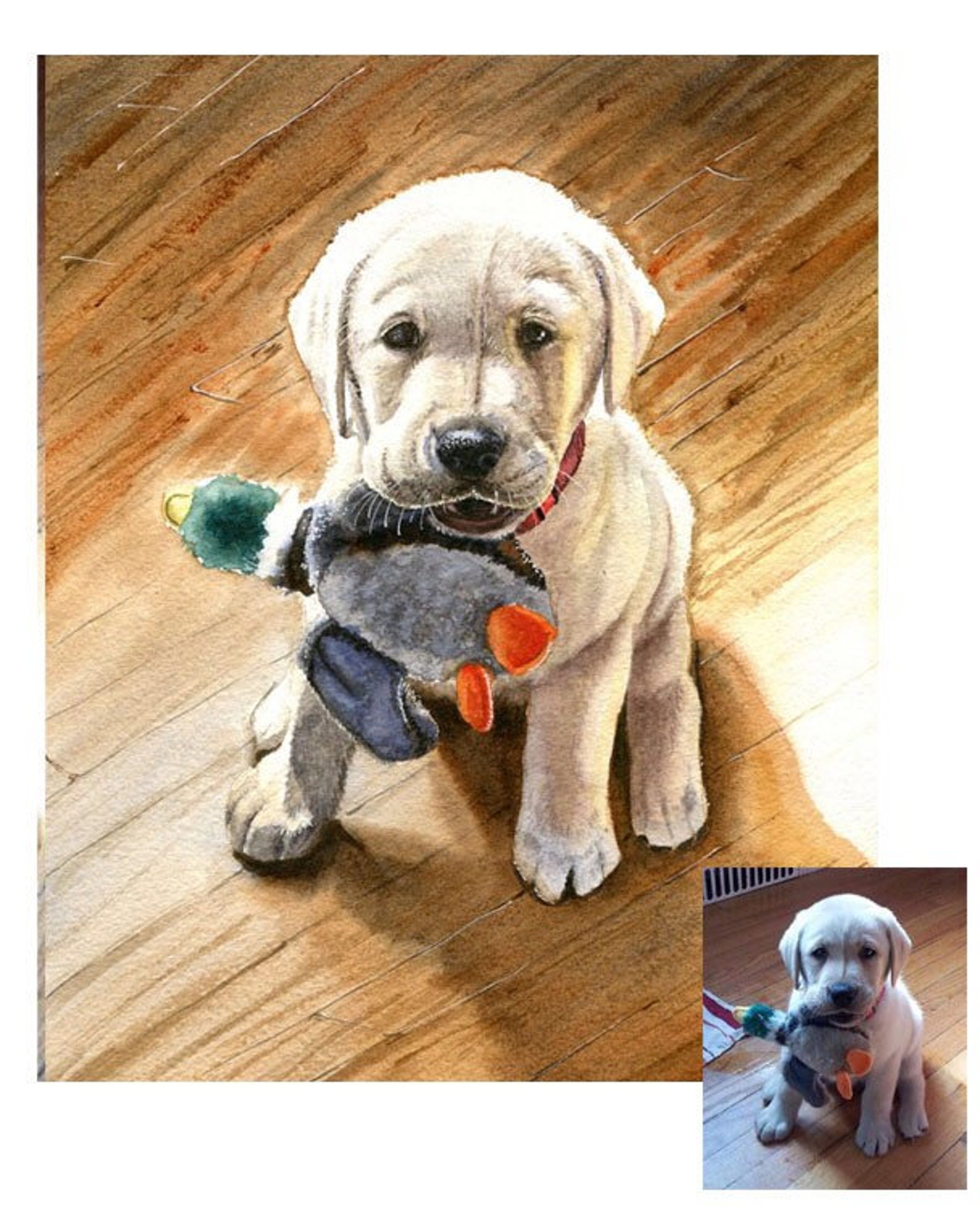 Personalized Dog Portrait - Etsy