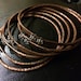 Solid Copper Bangles 3 per Order - Etsy