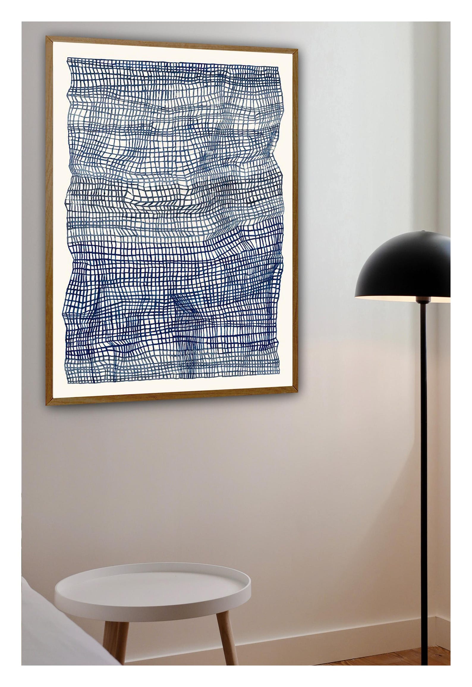 The END is the BEGINNING is the END (blue) by #anafrois . Art Print - Etsy