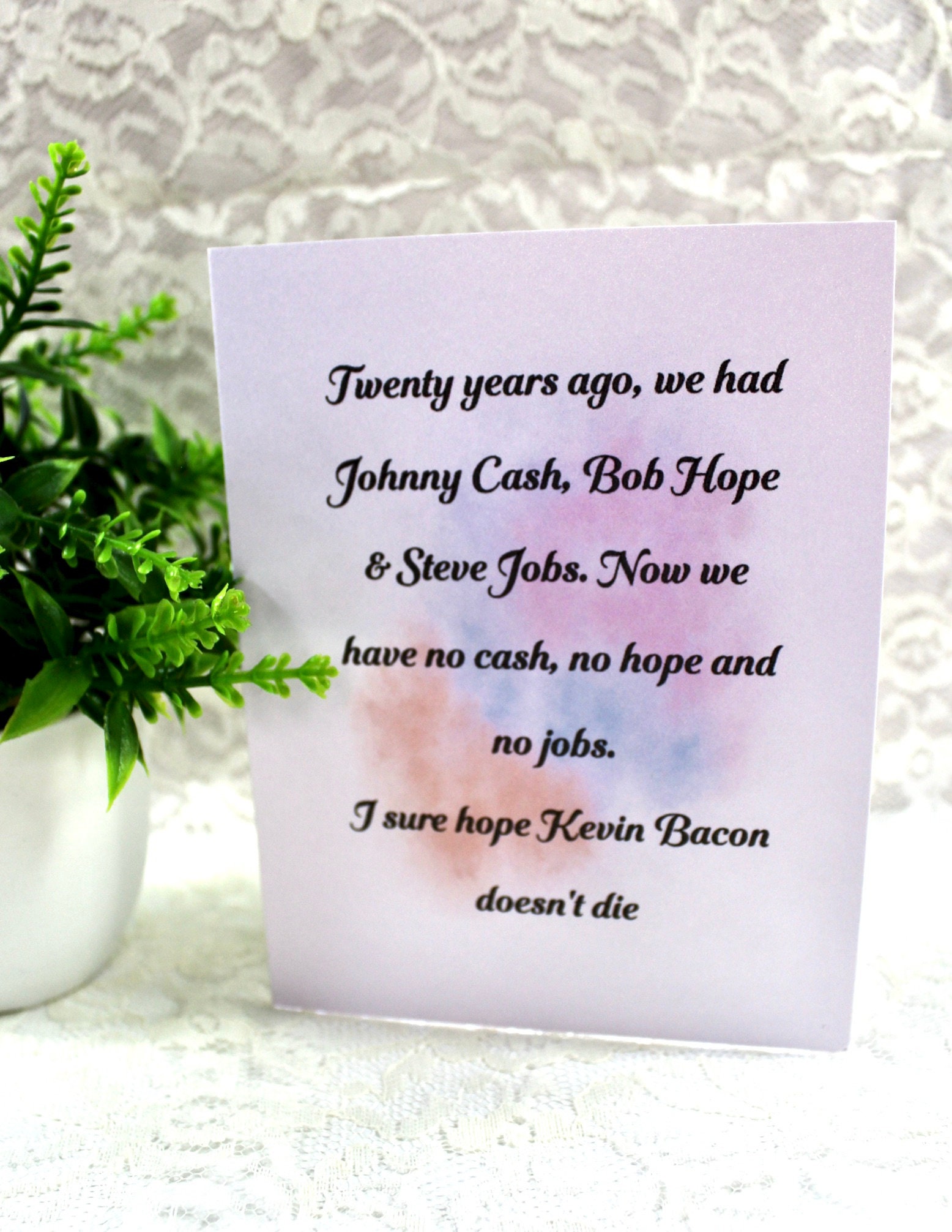 Funny Card for a Friend, Quirky Cards, Snarky Humor Cards, Friendship ...