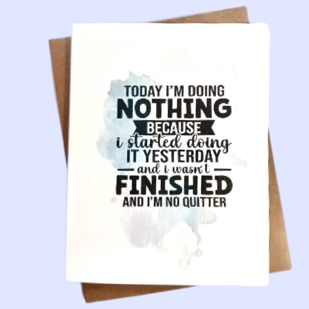 Funny Card, Snarky Humor Cards, Friendship Card, Just Because Card, Any ...