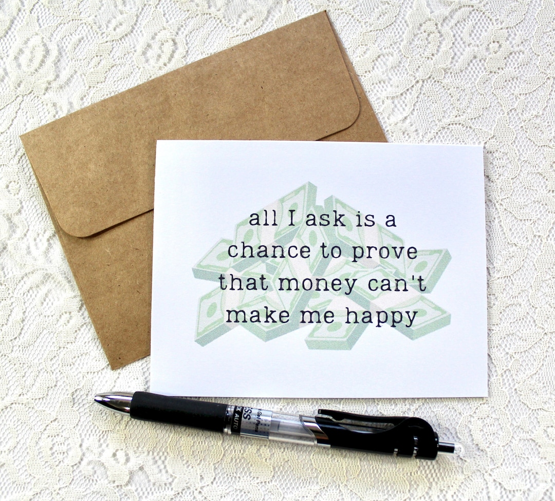 Funny Card for a Friend, Quotes About Life, Snarky Humor Cards ...