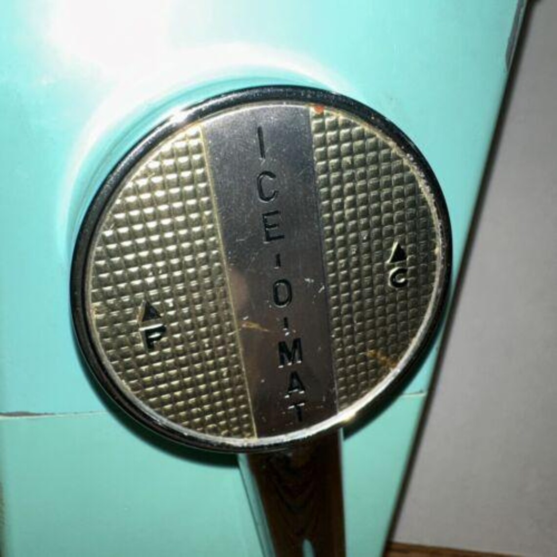 Rare Aqua Blue Vintage Ice-o-mat Ice Crusher. Wall Mount or Tabletop ...