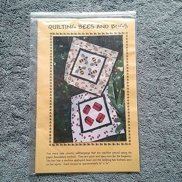 Bug Quilt Pattern - Etsy