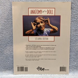 Doll Making Book Anatomy of a Doll the Fabric Sculptures Handbook ...