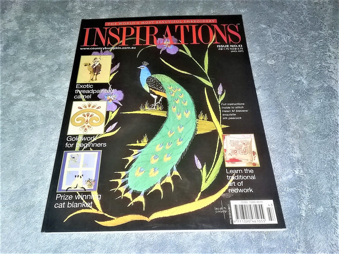 Inspirations Magazine Worlds Most Beautiful Embroidery Issue 43 2004 ...