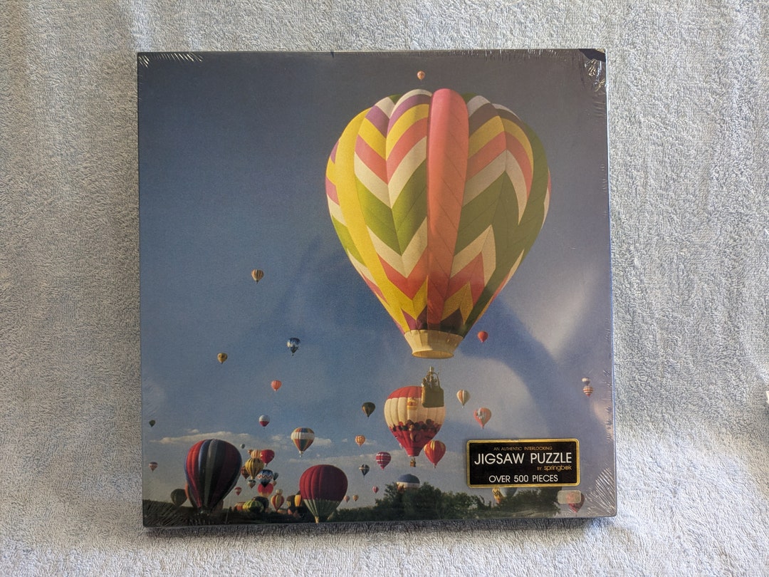 Springbok Ballon Puzzle Flying Colors Over 500 Piece Jigsaw Vintage ...