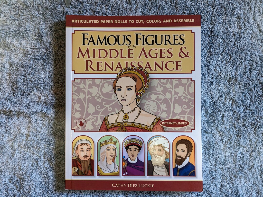 Paper Doll Book Famous Figures of the Middle Ages & Renaissance ...