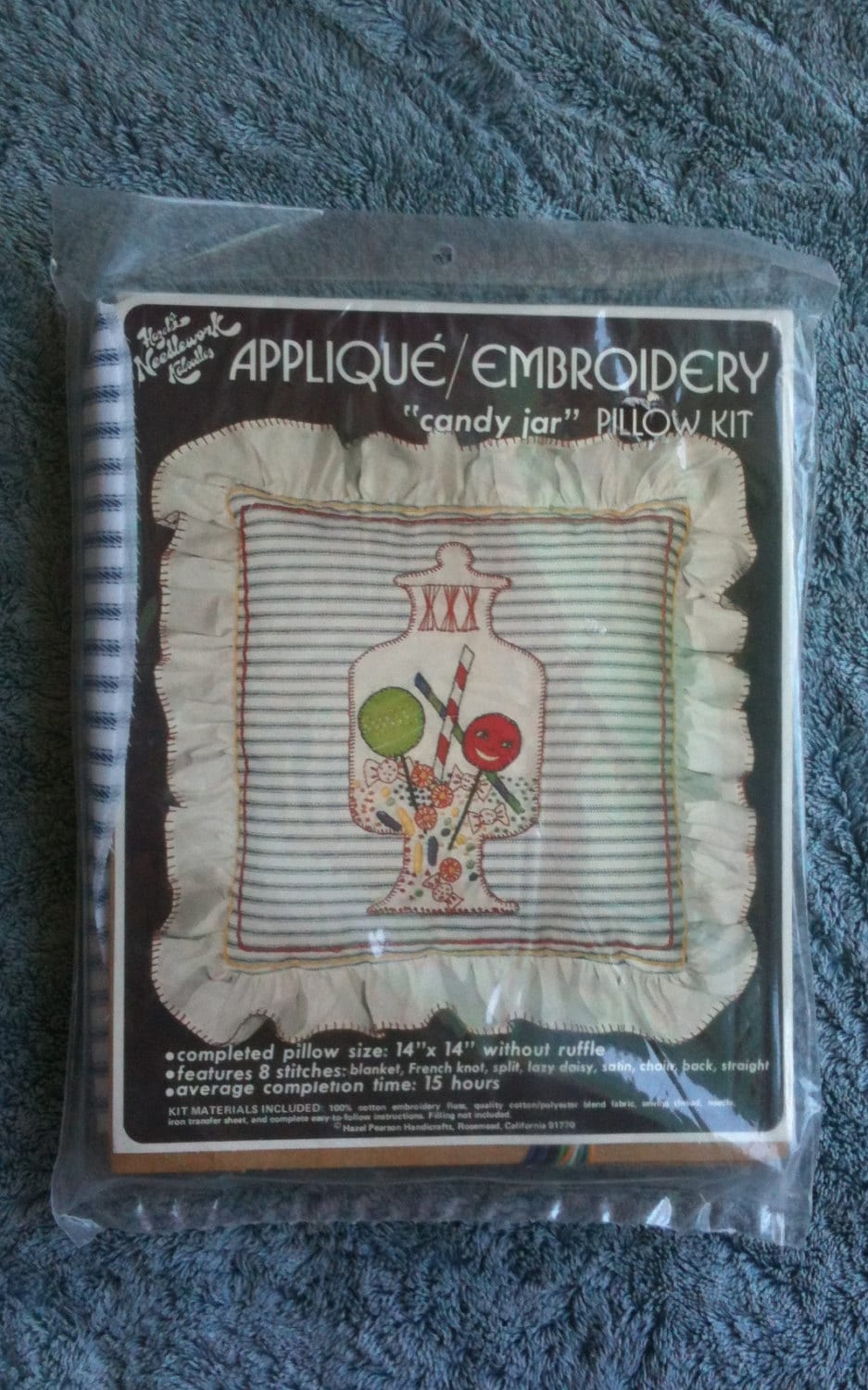 Hazels Kaboodles New Old Stock Vintage Craft Kit Miss Petunia Hutch Sealed NOS Gardening ...