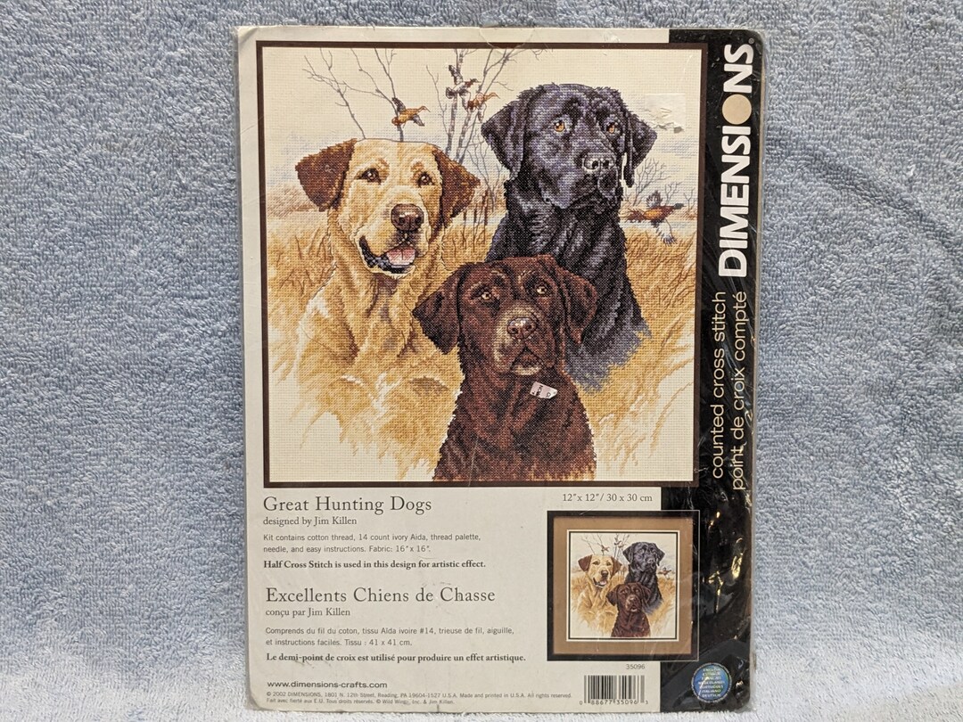 Great Hunting Dogs Dimensions Counted Cross Stitch Kit 35096 Design by ...