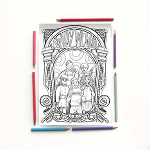 charlie chocolate factory coloring pages