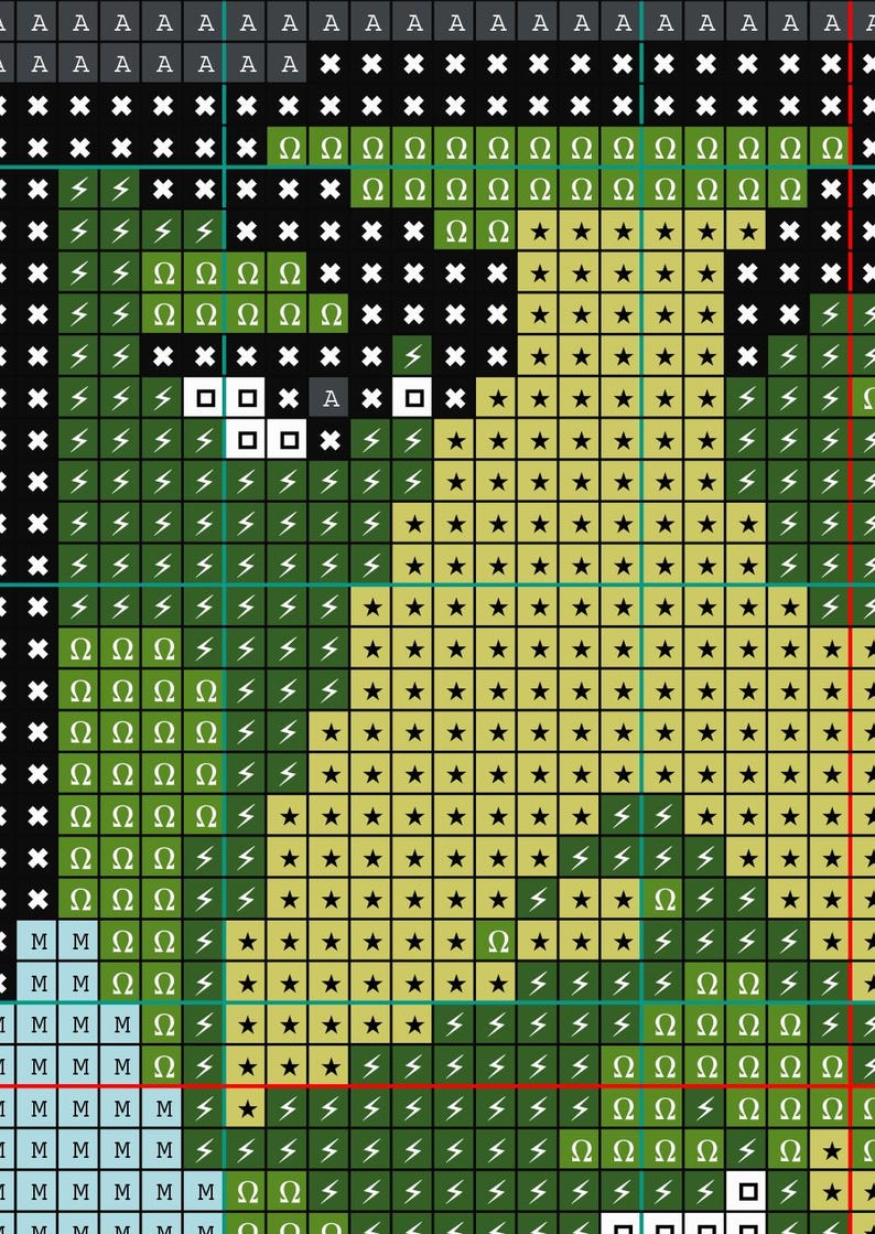 Cross Stitch Pattern -the Wizard of Oz - the Wicked Witch -L. Frank ...