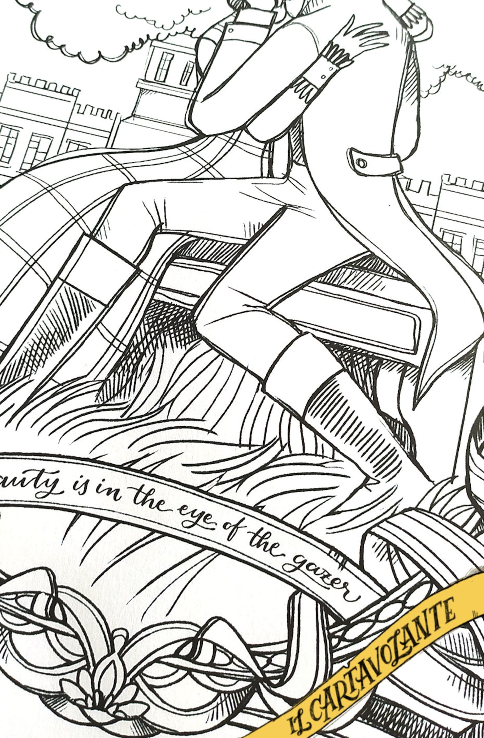 Jane Eyre Coloring Book -6 Pages to Color From Charlotte Bronte ...