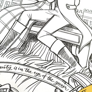 Jane Eyre Coloring Book 6 Pages to Color From Charlotte Bronte ...