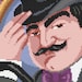 Cross Stitch Pattern - Hercule Poirot - Agatha Christie- PDF Ready to ...