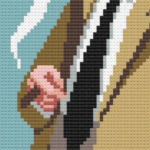 Counted Stitch Pattern - Lieutenant Columbo - Peter Falk Portrait - PDF ...