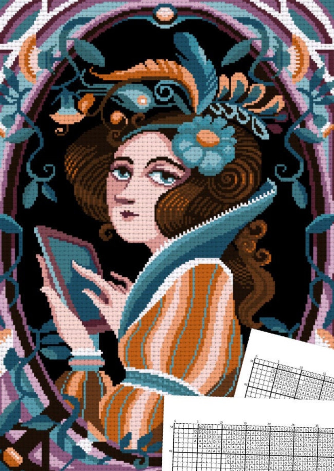 Ada Lovelace Cross Stitch Pattern PDF Instant Download - Etsy