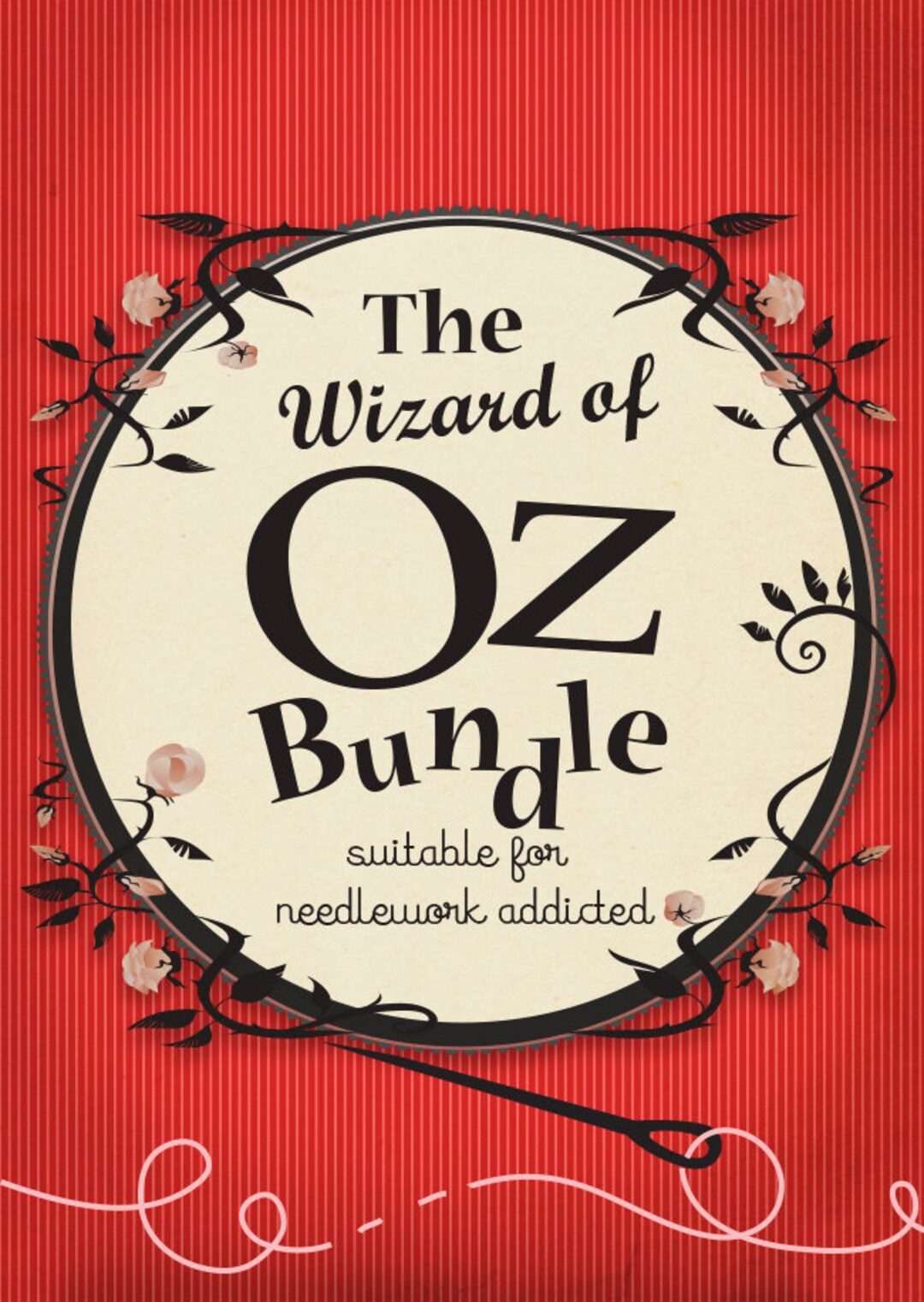 Cross Stitch the Wizard of OZ BUNDLE 5 Counted Stitch Patterns the ...