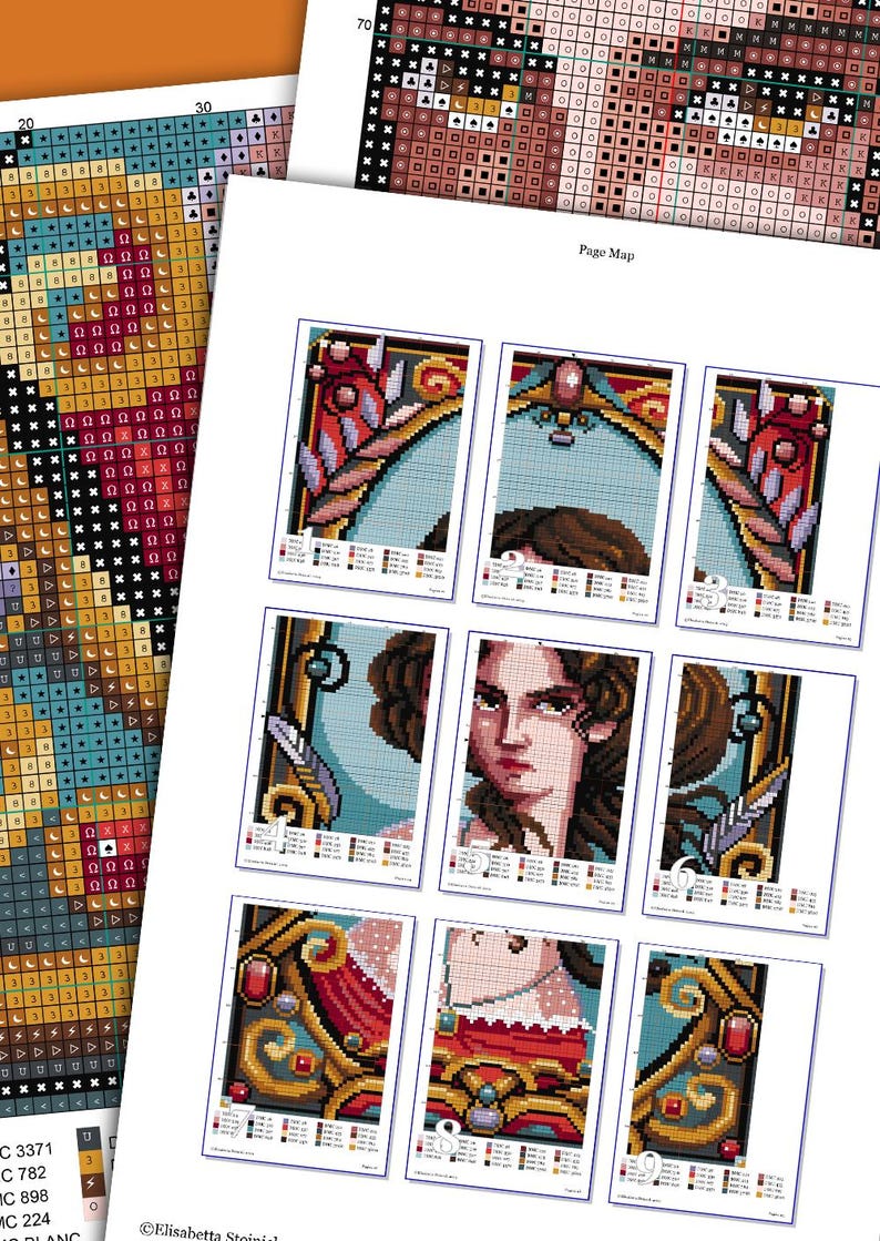 Cross Stitch Pattern - Wuthering Heights - Catherine Earnshaw- Emily ...